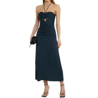Self Portrait Womens Gray Viscose Casual Dress