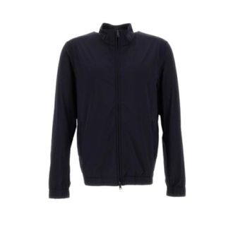 Herno Jacke mit Stehkragen und Rei&szlig;verschluss - - Jackets - Herren - Blau - XL