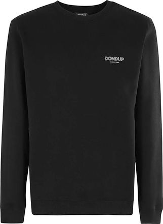 Dondup Homme, Sweatshirts et sweats &agrave; capuche, Noir, Taille: XL Sweat &agrave; Col Rond &Eacute;l&eacute;gant