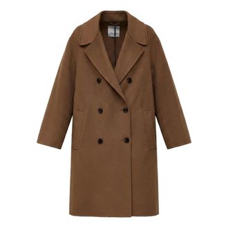 Max Mara Damen, M&auml;ntel, Braun, SGr&ouml;&szlig;e