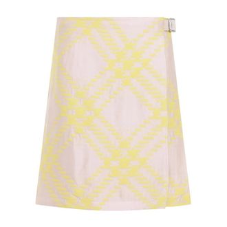 Burberry Bestickter Baumwollmischrock - - Skirts - Damen - Mehrfarbig - 2XS