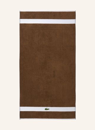 Lacoste Duschtuch Lcasual braun
