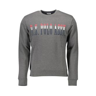 U.S.Polo Association Rundhals-Sweatshirt - - Sweatshirts & Hoodies - Herren - Grau - XL