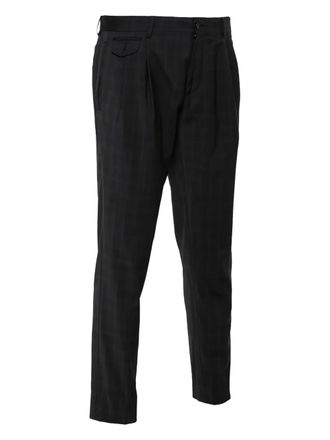 Dolce & Gabbana pantalon à détail plissé - Noir