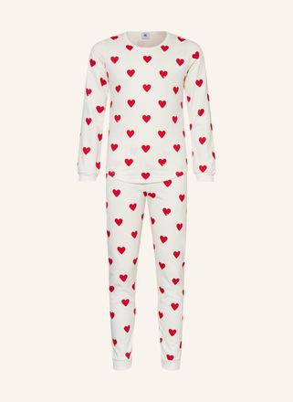 Petit Bateau Petit Bateau Schlafanzug weiss