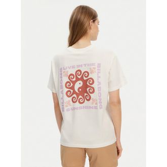 Billabong T-Shirt EBJZT00432-SCS Wei&szlig; Regular Fit