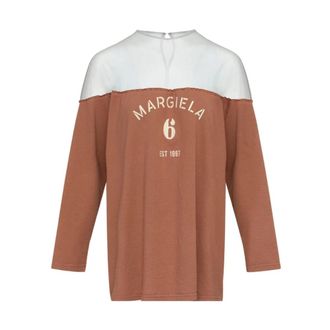 Maison Margiela Damen, Sweatshirts & Hoodies, Braun, MGr&ouml;&szlig;e