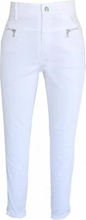 Cambio Cropped Hosen - - Trousers - Damen - Wei&szlig; - XL