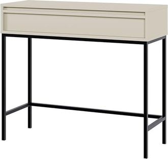 Selsey Evo Konsolentisch, 90 cm, mit Schublade und Rahmen, Grau