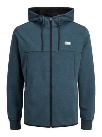 Jack & Jones Herren Jcoair Zip Hood Noos. Sweatjacke, Orion Blue, S EU