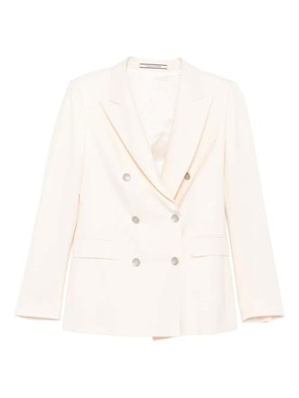 Tagliatore Doppelreihiger Blazer - Nude