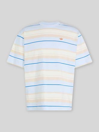 adidas Originals Relaxed Fit T-Shirts aus reiner Baumwolle mit Logo-Stitching