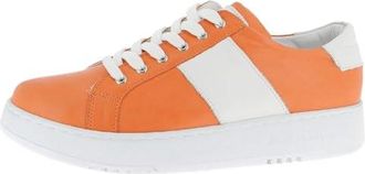 Andrea Conti Femme Damen Low Top Sneaker Basket, Blanc Papaye, 40 EU