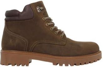 Lumberjack Lumberjack River 2, Bottines basses à lacets pour homme, Cuit marron foncé, 45 EU