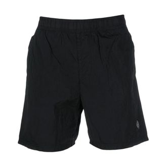 Stone Island Homme, Sport, Noir, Taille: S Nylon Metal Swim Short