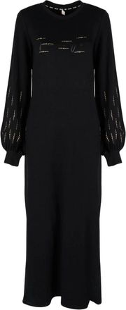 Liu Jo Robe Maxi Ajust&eacute;e - Femme - Robes - Noir - Taille: 34 FR