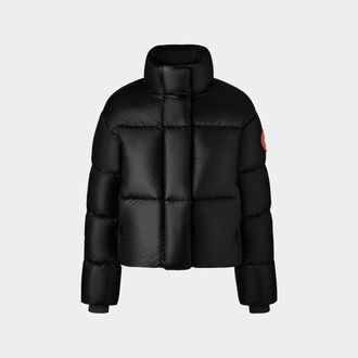 Canada Goose Cypress Kurze Steppjacke (Weiblich, Black, XXL)
