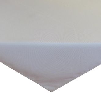 Matches 21 Tischdecke 110 x 110 cm für Küche & Esstisch in Hellgrau - Waschbares Tischtuch mit Lotuseffekt