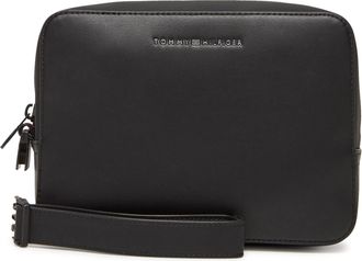 Tommy Hilfiger Kosmetiktasche Tommy Hilfiger Th Foundation Washbag AM0AM13527 Schwarz