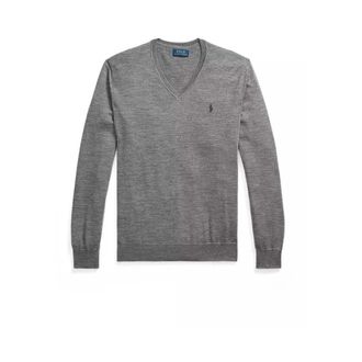 Polo Ralph Lauren Vesta V-Ausschnitt Strick - - Knitwear - Herren - Grau - M