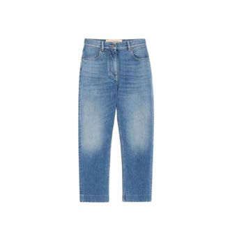Valentino Garavani Pantalon en Denim - Femme - Jeans - Bleu - Taille: W29