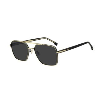 HUGO BOSS Lunettes de soleil 1846/G/S 2M2(Ir) - Homme - Accessoires - Jaune - Taille: 58 MM