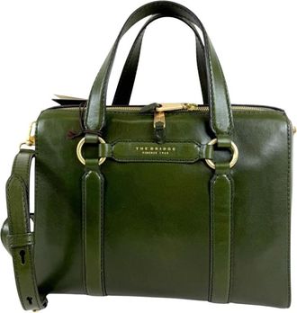 The Bridge Femme, Sacs, Vert, Taille: ONE Size Laura Handbag