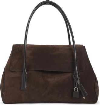 Tom Ford Femme, Sacs, Brun, Taille: ONE Size Sac bandouli&egrave;re en cuir de veau