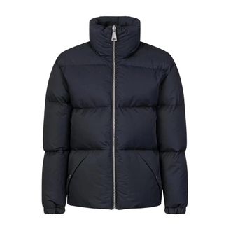 Khrisjoy Schwarze Daunenjacke mit hohem Kragen - - Jackets - Damen - Schwarzk - M