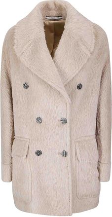 Tagliatore Manteau Court - Taupe