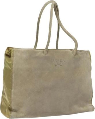 Prada Damen, Pre-Owned, Beige, ONE SIZEGröße