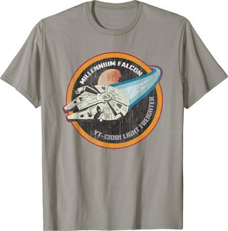 Star Wars Millennium Falcon Badge T-Shirt