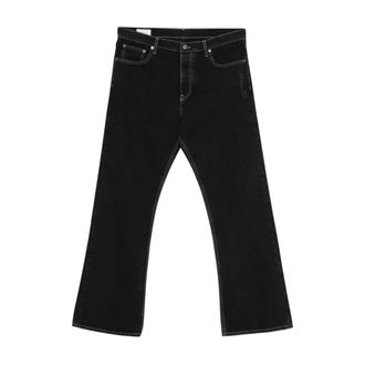 Off-white Half Arrow Slim Relax Jeans - Homme - Jeans - Noir - Taille: W30