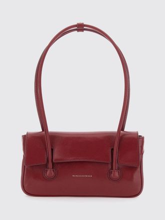 Marge Sherwood Mini sac &agrave; bandouli&egrave;re en cuir de vachette lisse avec double anse