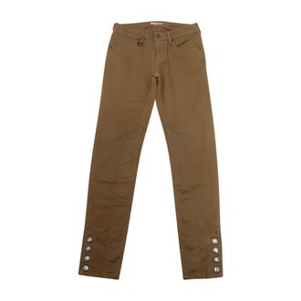 Burberry Brixton Skinny Ankle Hosen - - Trousers - Damen - Gr&uuml;n - W24