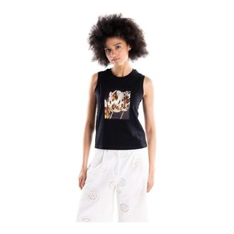 Bastille Femme, Tops, Noir, Taille: 44 FR Canotta