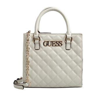 Guess Femme, Sacs, Blanc, Taille: ONE Size Sac Fourre-Tout Petit Matelass&eacute;