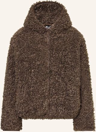 Lollys Laundry Lollys Laundry Teddyfell-Jacke Wanll braun