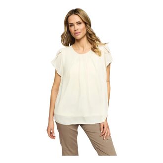 2-Biz Femme, Blouses et Chemises, Beige, Taille: 46 FR 829 Cloud Blouse