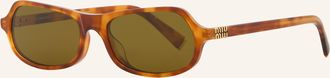 Miu Miu Sonnenbrille Mu b10su braun