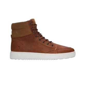 HUB Eleganter Cognac/Off-White Sneaker - - Shoes - Herren - Braun - 42 EU