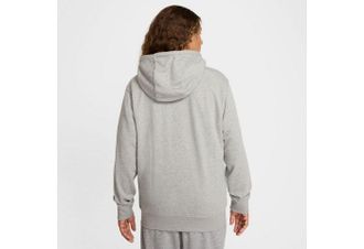 Nike Kurzarmshirt M NK CLUB FT FZ HOODIE DK GREY HEATHER/LT SMOKE GREY