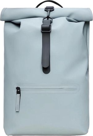 Rains unisex, Sacs, Gris, Taille: ONE Size Rolltop Rucksack