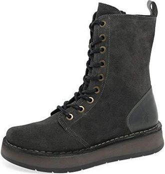 FLY London Femme RAMI043FLY Botte mi-Mollet, Diesel, 36 EU