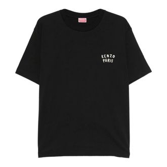 Kenzo Homme, Tops, Noir, Taille: M Boke Heart Oversized T-Shirt