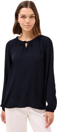 Cecil Damen 3412012 Crepe Bluse, urban Dark Blue, X-Large