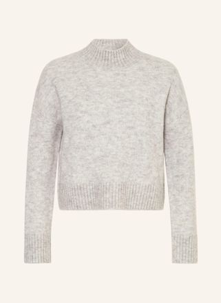 Mrs & Hugs Mrs & Hugs Pullover Mit Mohair grau