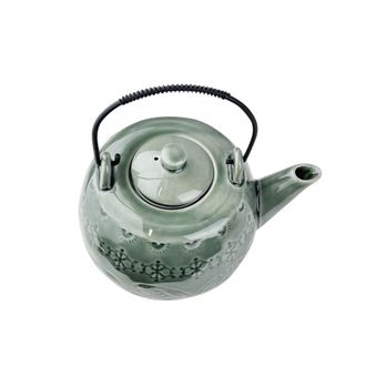 Bloomingville Teekanne Rani, gr&uuml;n, Keramik, 82049297