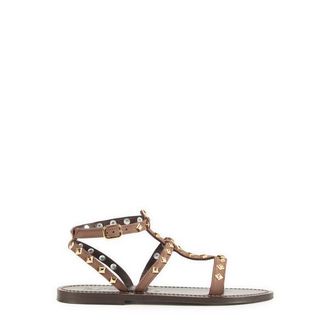 K.Jacques Sandales plates ArelatePyr en cuir daim