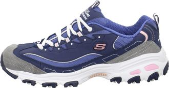 Skechers Skechers Damen Sneaker D´Lites BIGGEST FAN, Blau (Navy/Grey/White), 35.5 EU